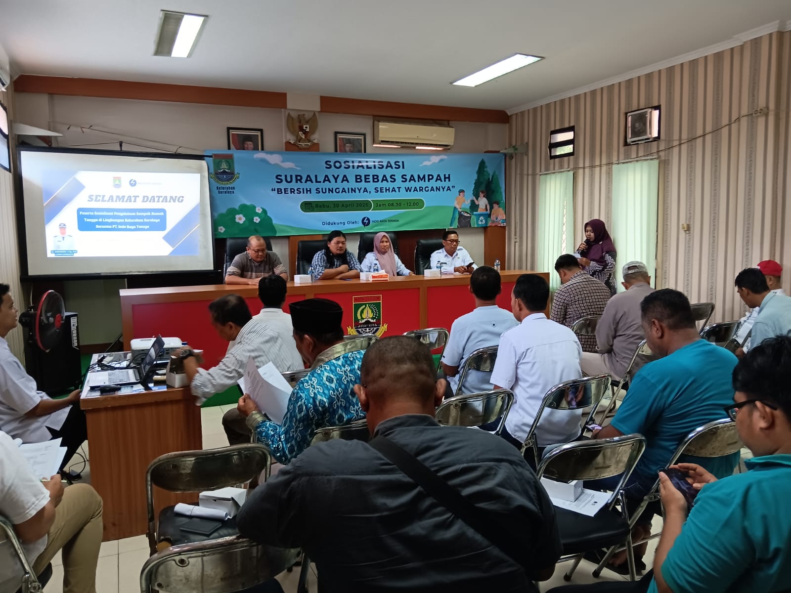 PT IRT hingga Warga Komitmen Jadikan Suralaya Bebas Sampah - ujaran.co